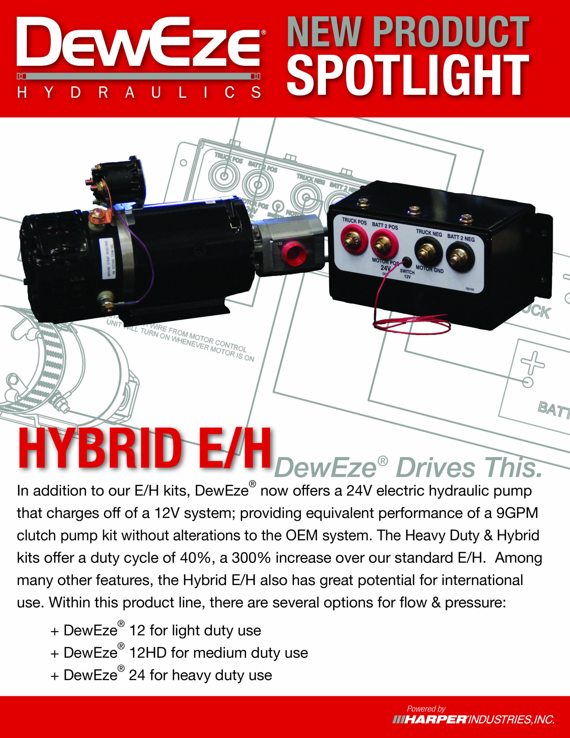 Release of the New DewEze Hybrid E/H | Harper Industries